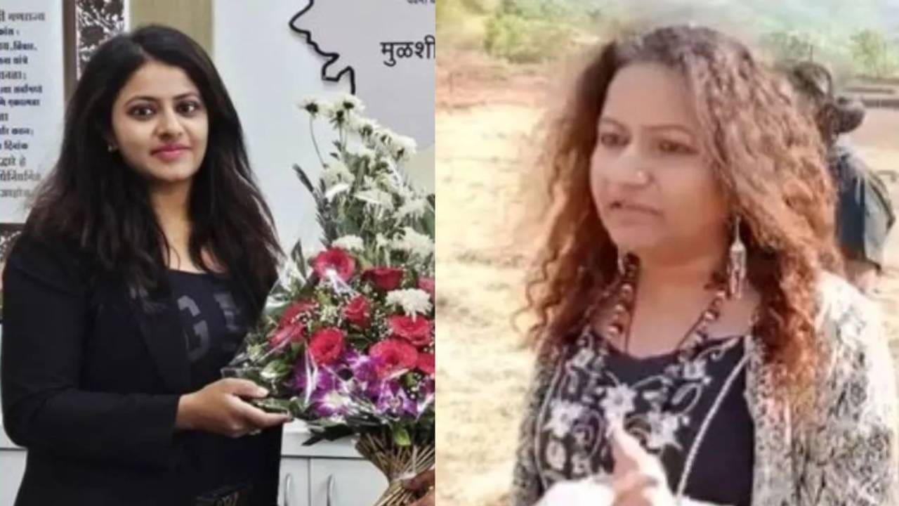 पोलिसांच्या अंगावर कुत्रे सोडले, लावलेली नोटीस फाडली, वादग्रस्त IAS ...