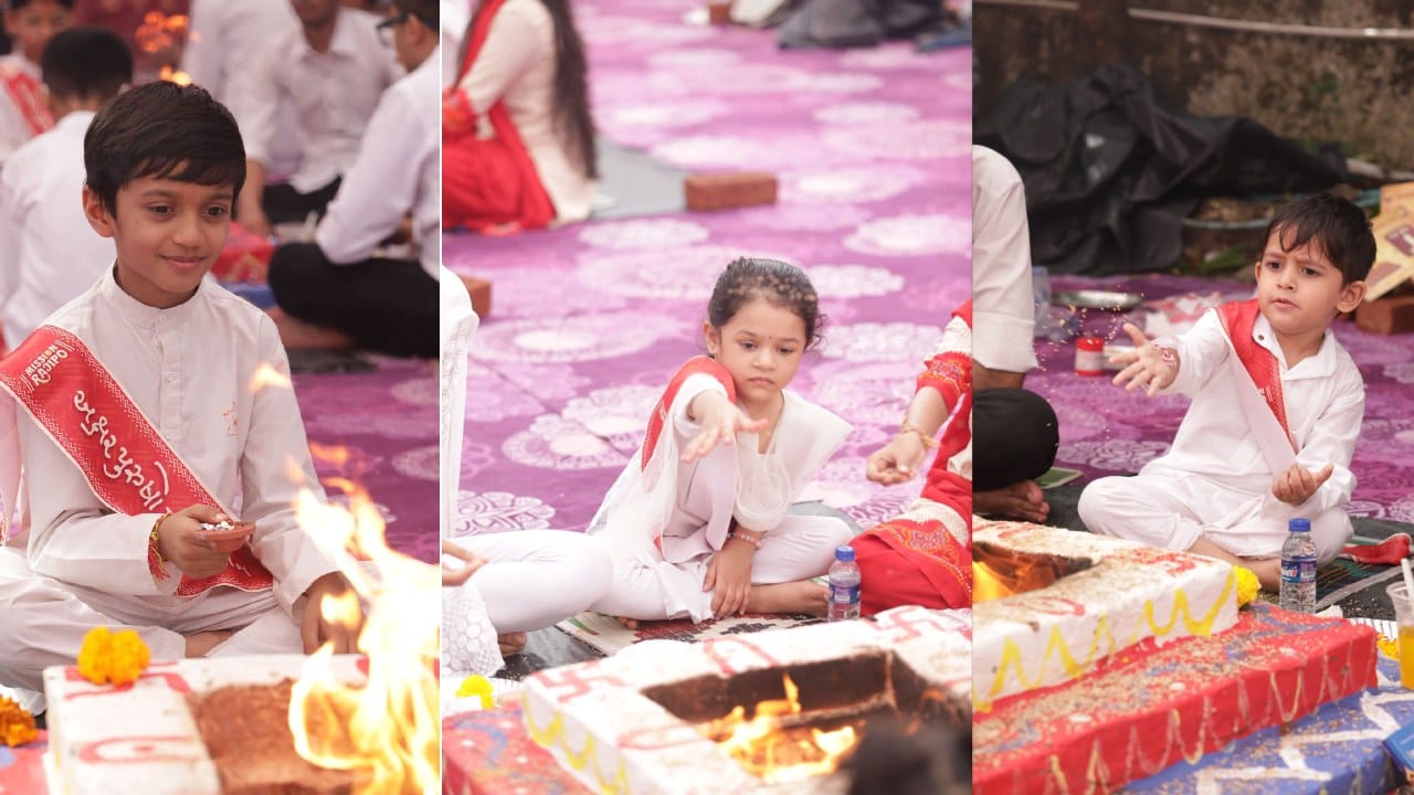 BAPS च्या महंत स्वामी महाराजांची दिव्य प्रेरणा, 40,000 बालकांची ...