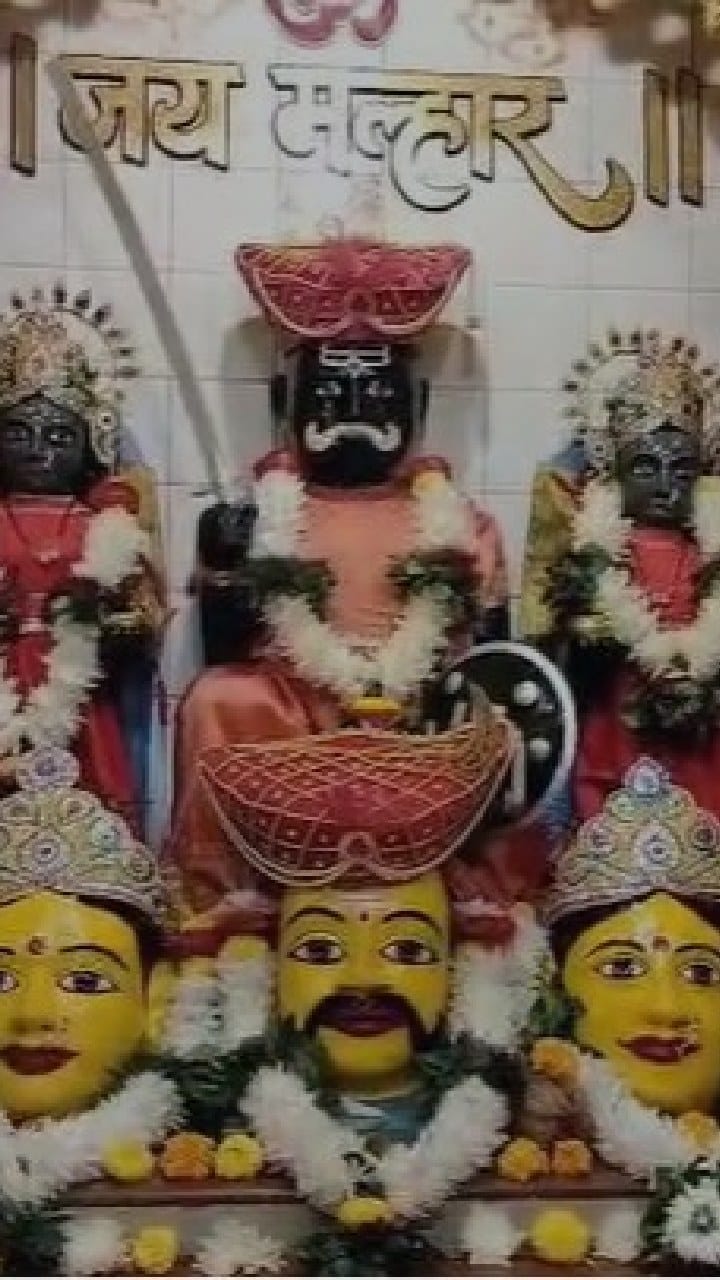 येवला :चंपाषष्ठी निमित्त खंडेराव मंदिरात पाच दिवस आधी घटस्थापना,धार्मिक ...