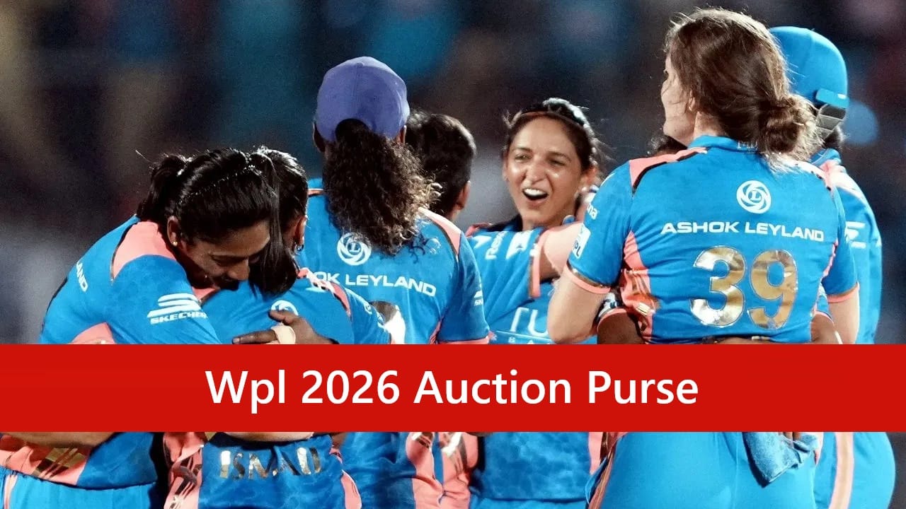 WPL 2026 Auction: रिटेन्शननंतर सर्वाधिक रक्कम कुणाकडे? मुंबई कितव्या स्थानी? - Marathi News ...