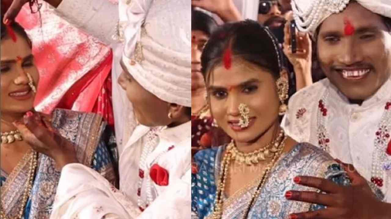 बिग बॉस फेम सुरज चव्हाण लग्नबंधनात अडकला, नवरी नेमकी कशी दिसते ...