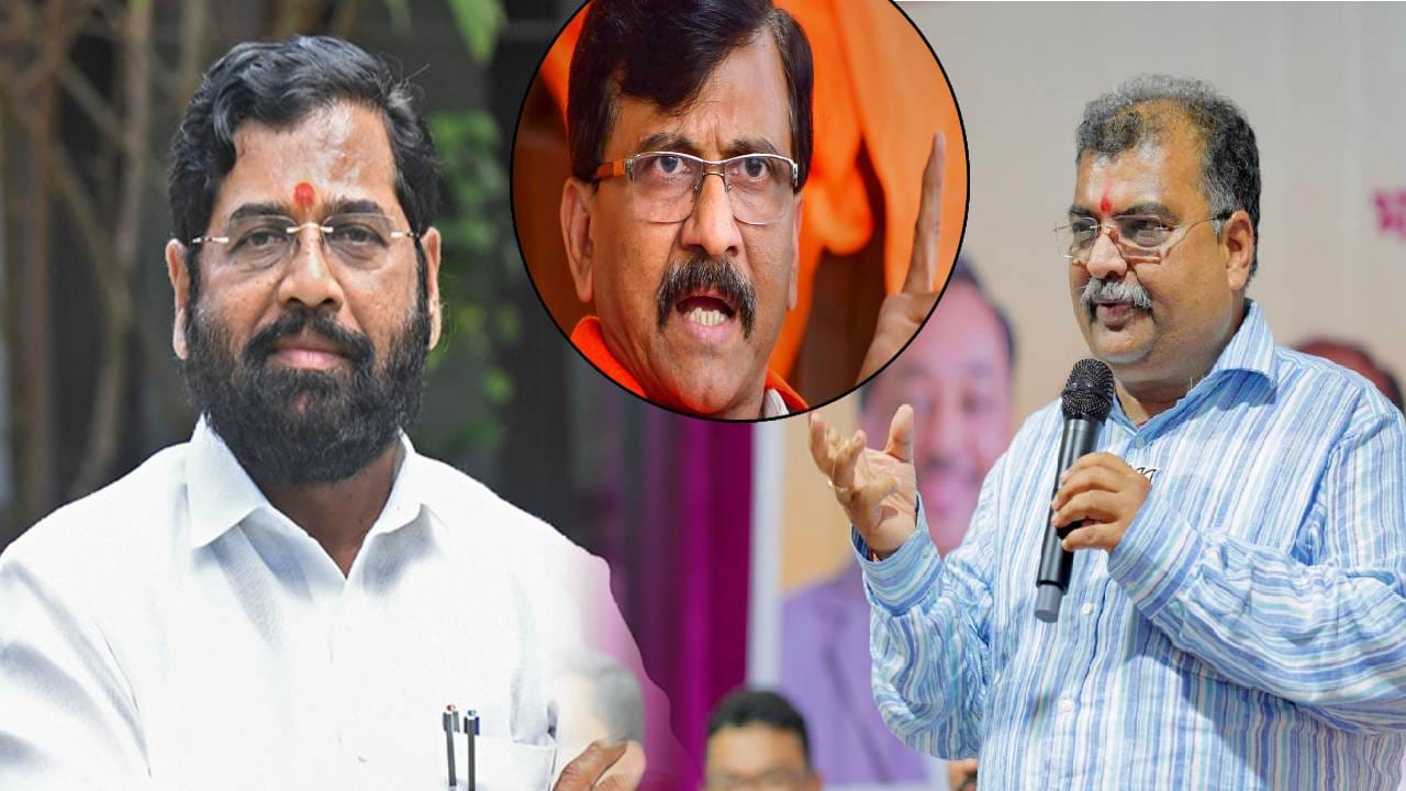Saamana : 'मिंधे गटाचे 35 आमदार गिळून भाजप ढेकर..., रवींद्र चव्हाणांनी ...
