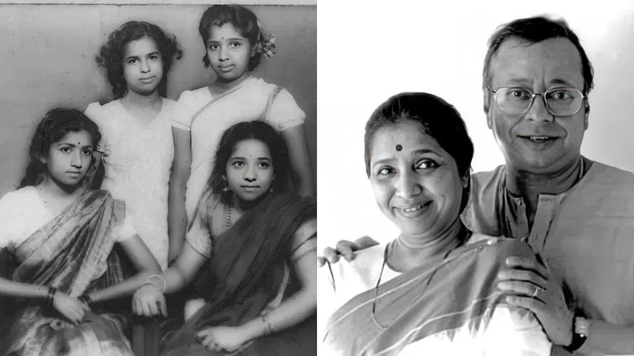 Asha Bhosale: आशा भोसले यांच्या कुटुंबात कोण-कोण? जाणून घ्या फॅमिली ...